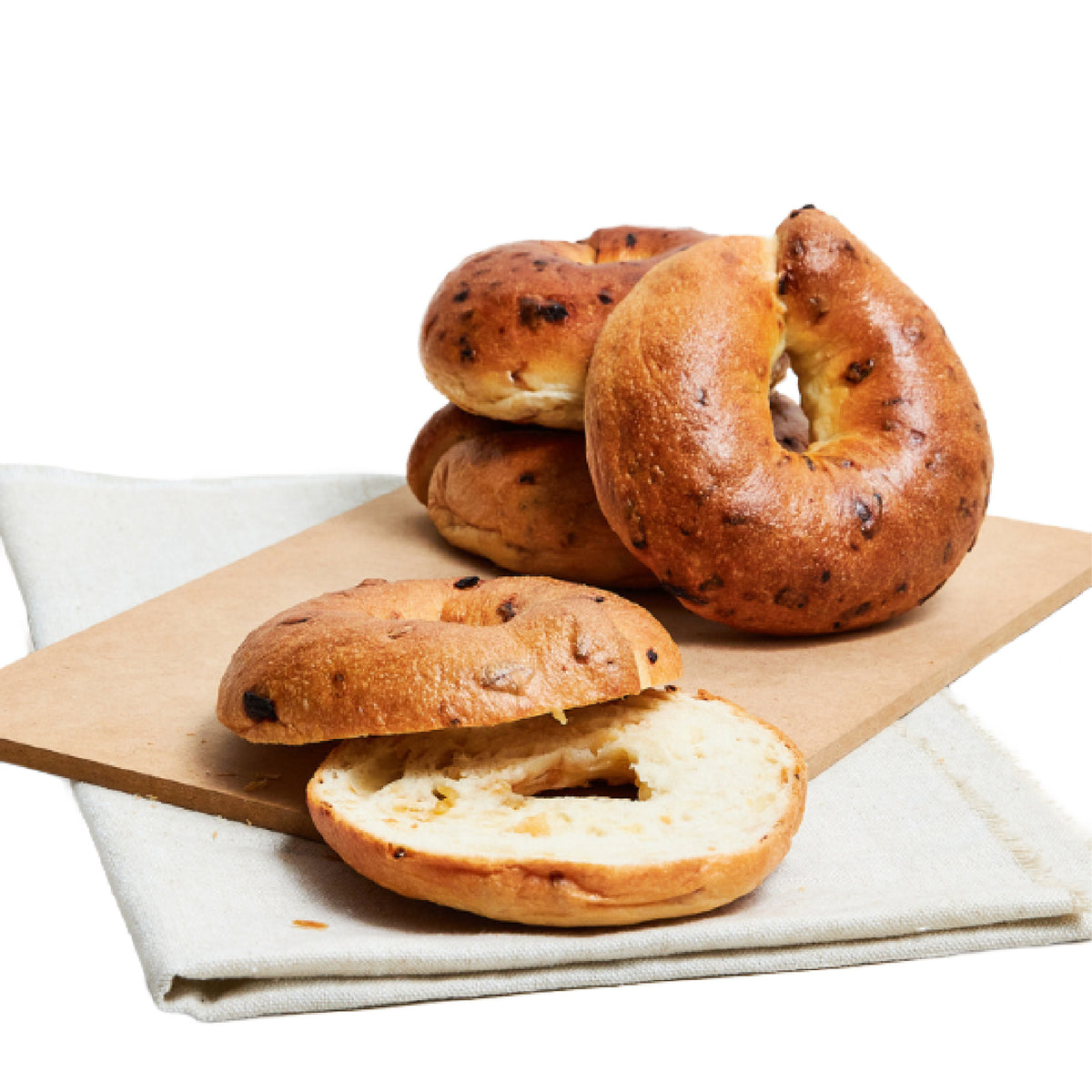Cedele Spring Onion Bagel - 4 Pcs Bundle