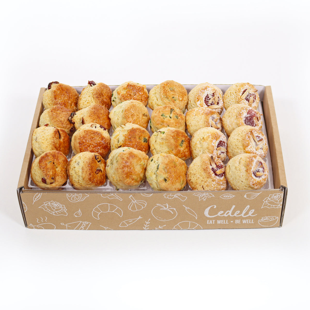 Cedele Mini Scones Party Box