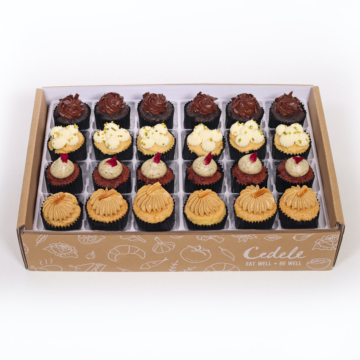 Cedele Mini Cupcakes Party Box