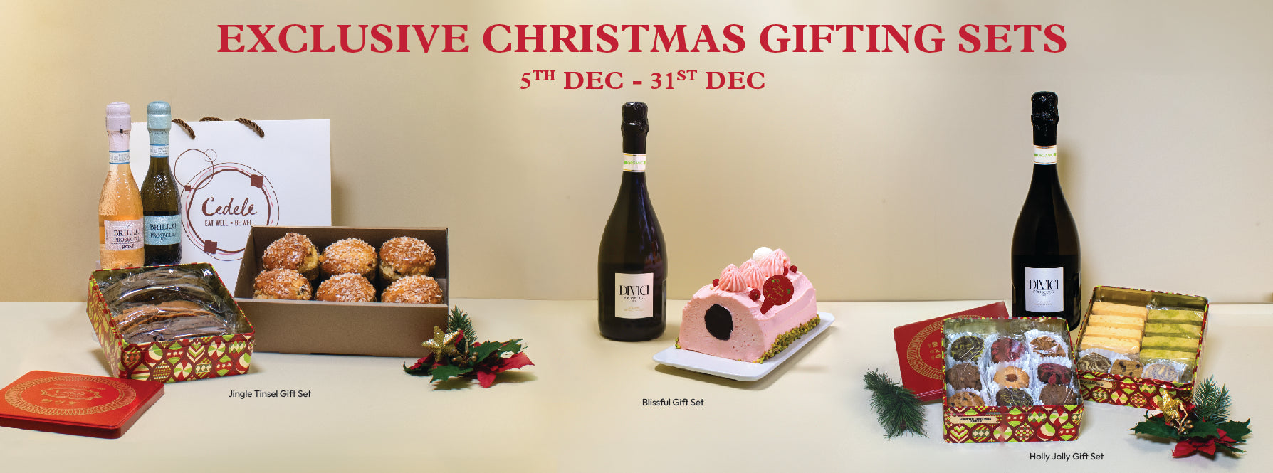 Cedele - Cakes, Bakery, Restaurants - Singapore Islandwide Delivery